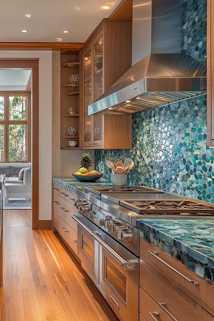 29 Coastal Preppy Kitchen Ideas To Bring The Charm Of The Coast Indoors ...