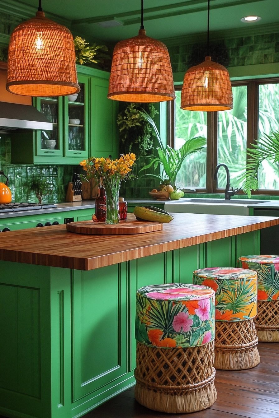 29 Green Kitchen Designs For A Modern And Eco-Friendly Touch ...