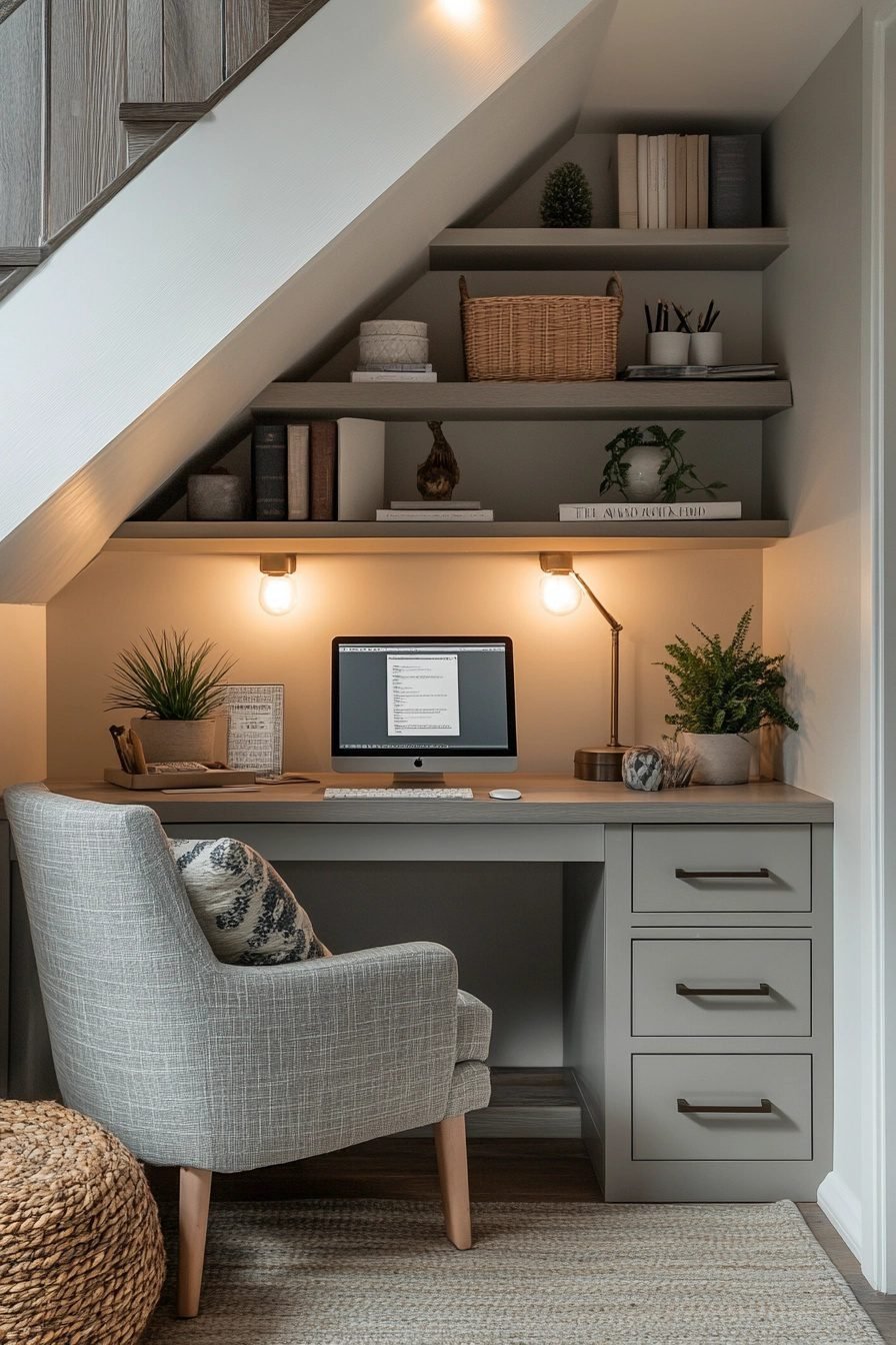 29 Tiny Apartment Home Office Ideas For Ergonomic Small-Space Solutions ...
