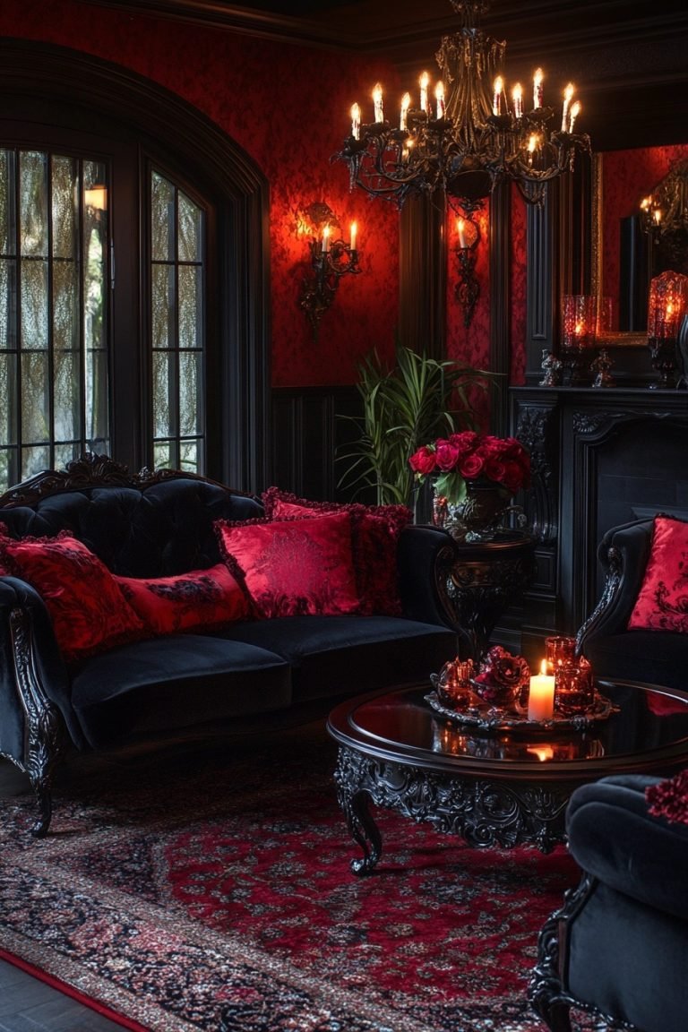 29 Halloween Decor Living Room Ideas For A Stylishly Spooky Makeover ...