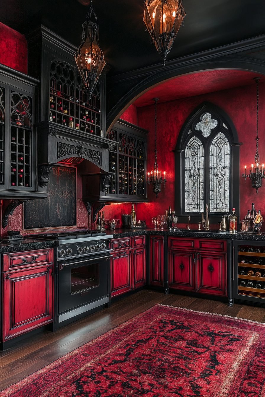 29 Western Gothic Kitchen Ideas For A Unique And Edgy Design ...