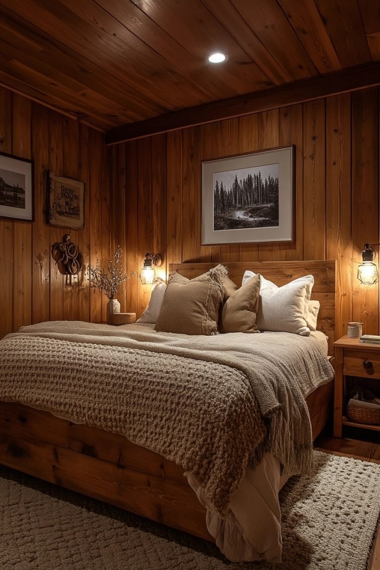 29 Small Cabin Interior Bedroom Ideas That Blend Comfort With Charm ...