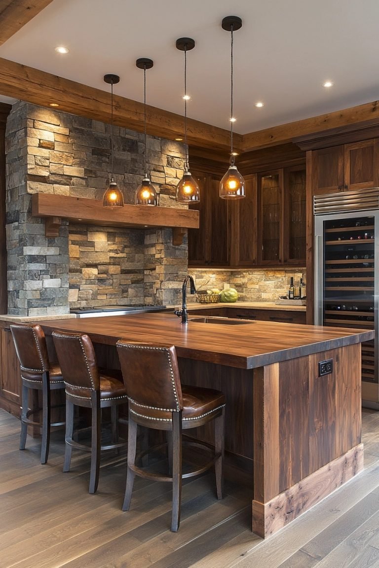 29 Rustic Modern Kitchen Ideas For A Timeless Yet Trendy Design ...