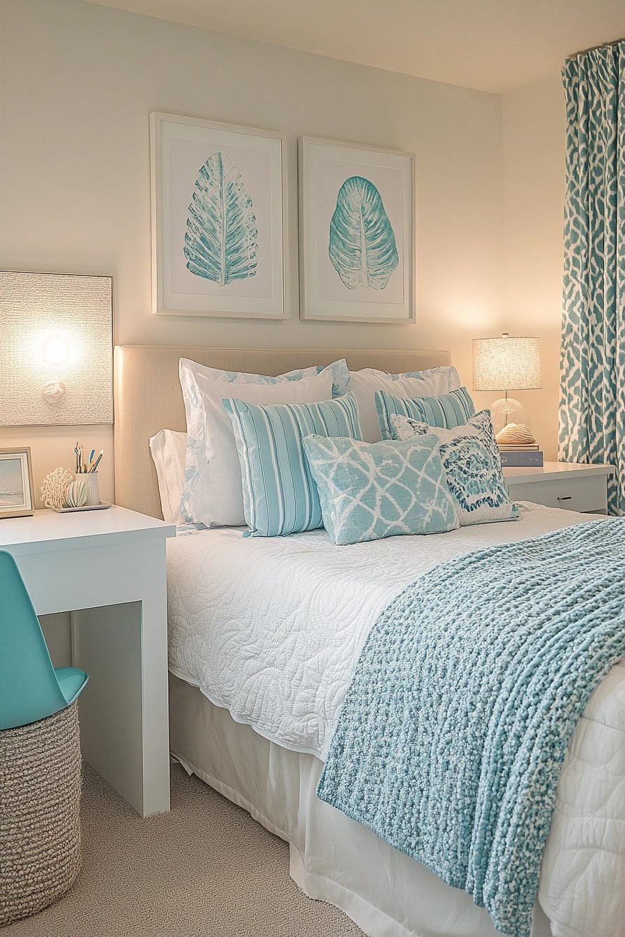 29 Coastal Preppy Dorm Room Ideas To Add Seaside Charm To Your Space ...