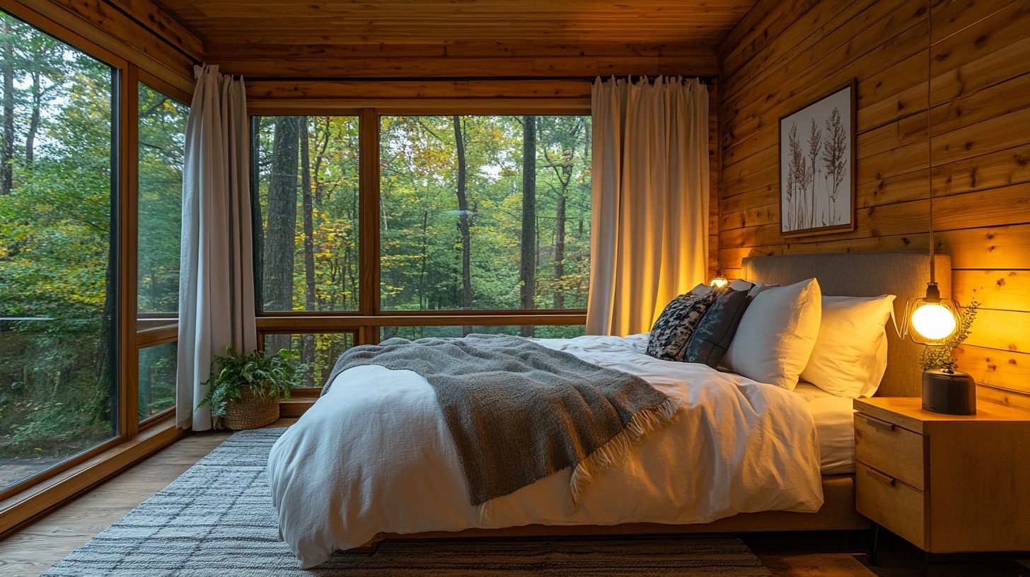29 Small Cabin Interior Bedroom Ideas That Blend Comfort With Charm ...