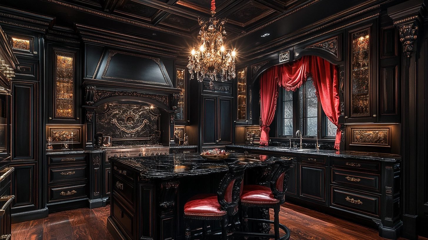 29 Western Gothic Kitchen Ideas For A Unique And Edgy Design ...