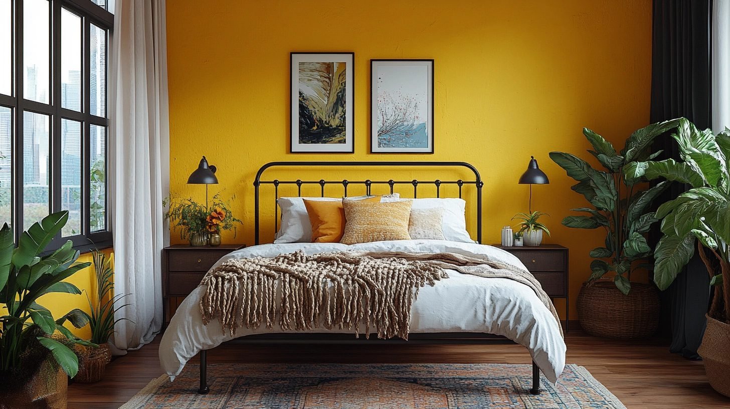 29 Yellow Boho Bedroom Ideas For A Bright And Cheerful Retreat ...