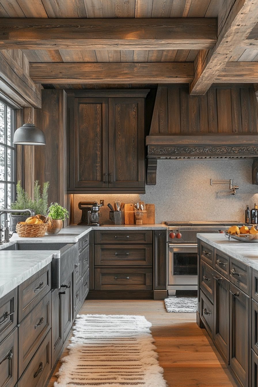 19 Rustic Kitchen Cabinets To Add Natural Beauty To Your Home ...