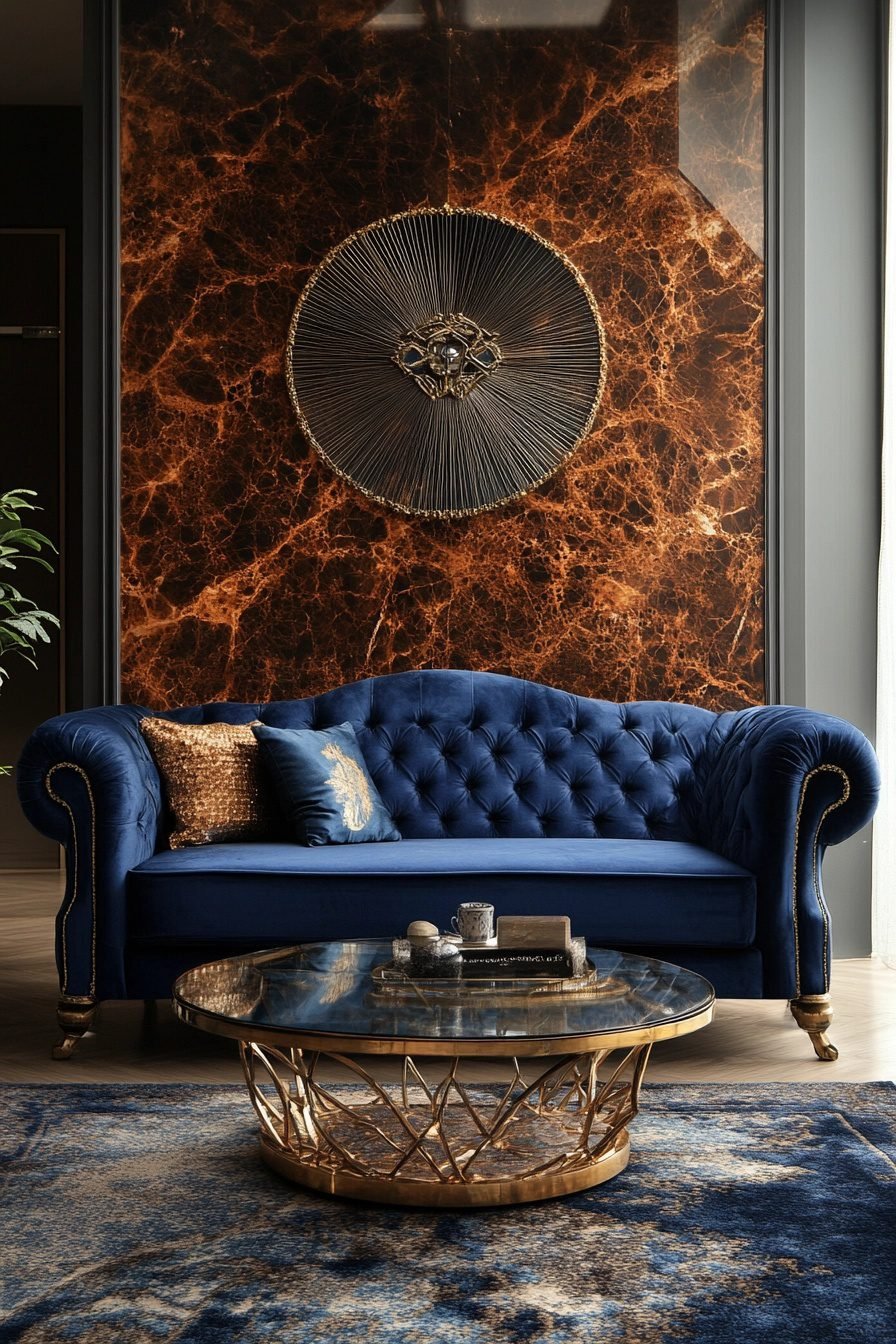 29 Blue Couch Living Room Ideas For A Calm And Sophisticated Vibe ...