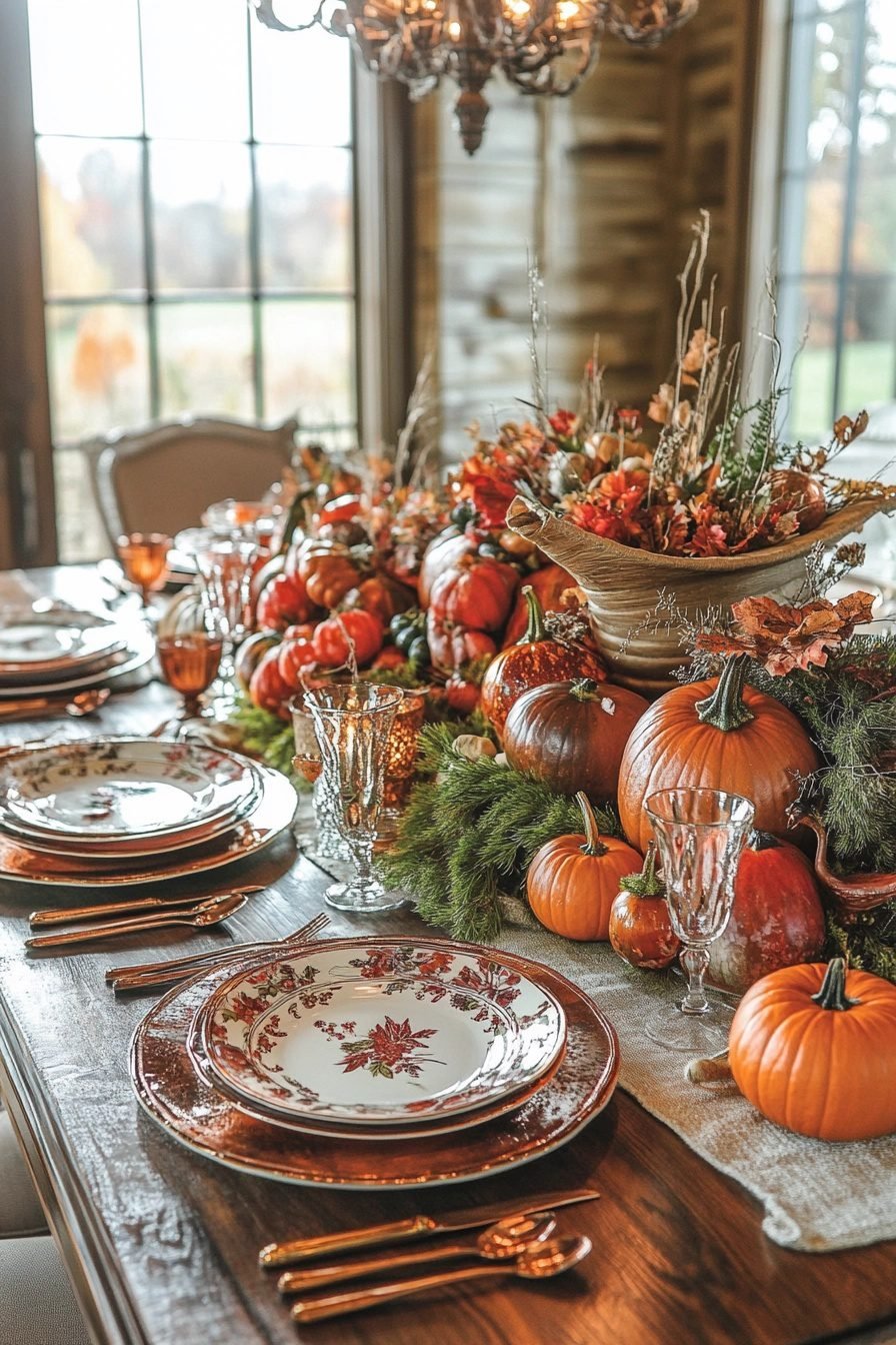 29 Fall Tablescape Ideas For A Warm And Inviting Table Setting ...