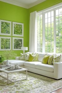 29 Green Living Room Ideas To Refresh Your Home's Style - Courtneys World