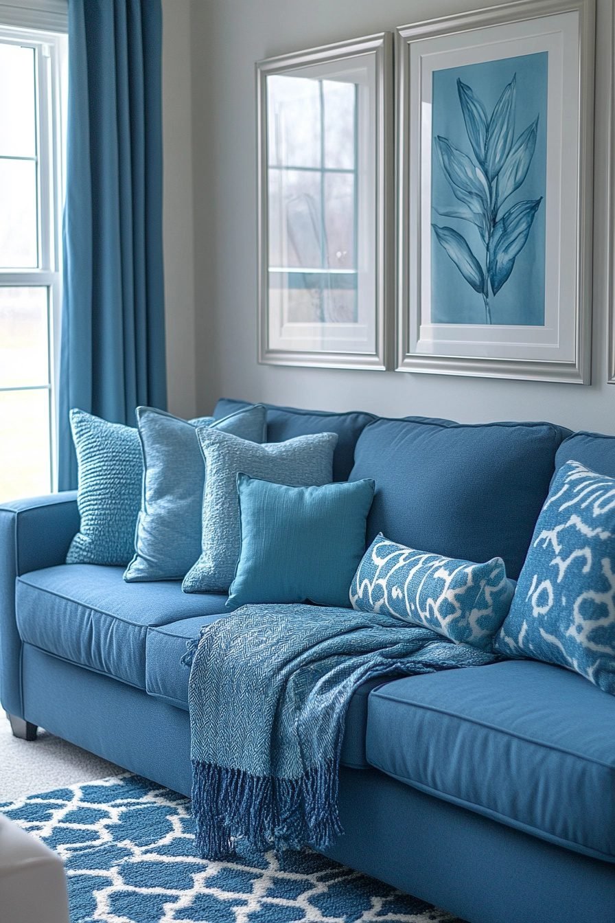 29 Blue Couch Living Room Ideas For A Calm And Sophisticated Vibe ...