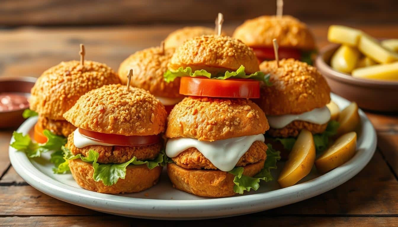 Breaded Chicken Sliders