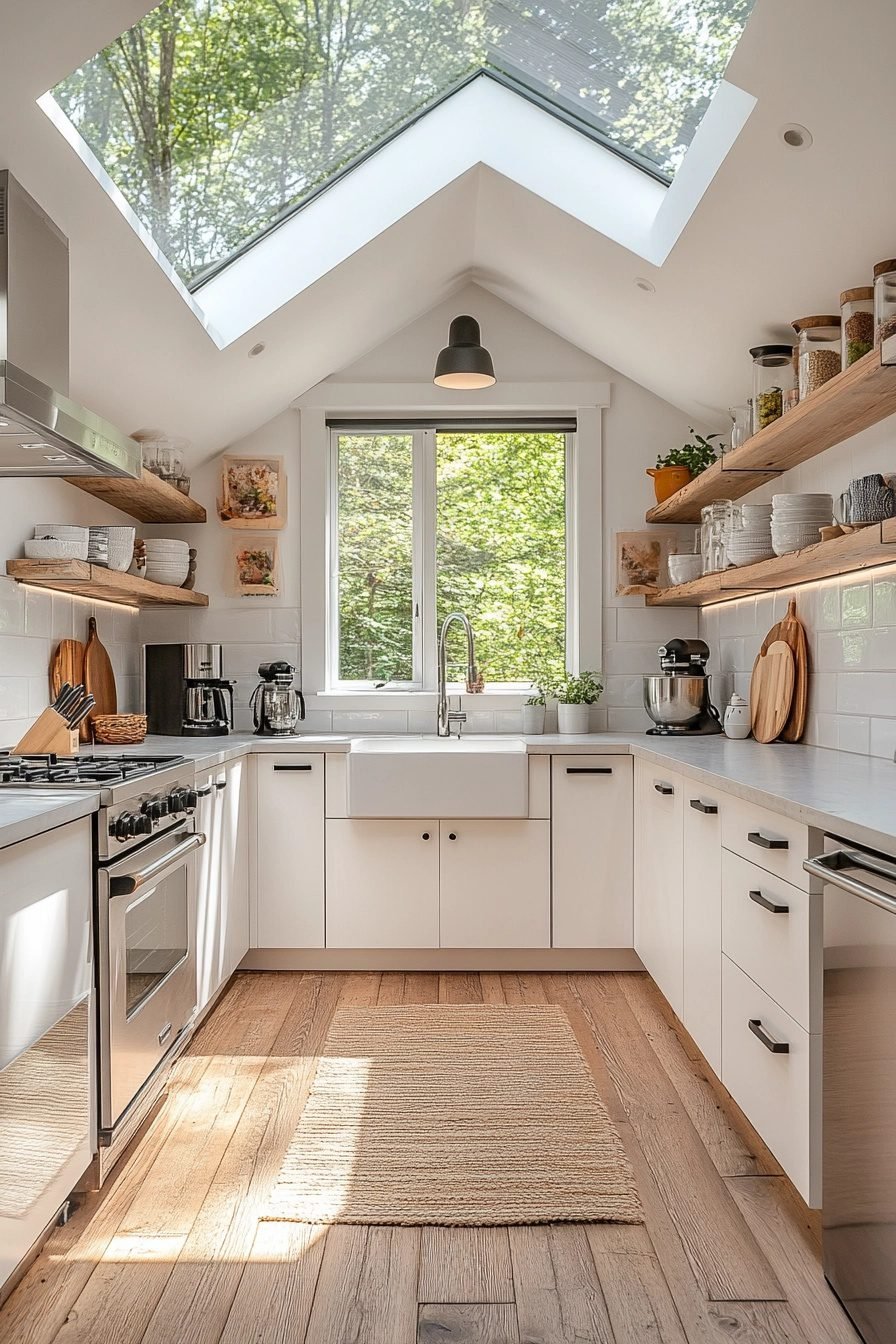 29 Little Cabin Kitchen Ideas For A Warm And Inviting Cooking Area ...