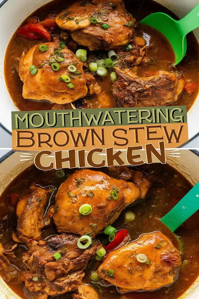 Savor Authentic Brown Stew Chicken At Home