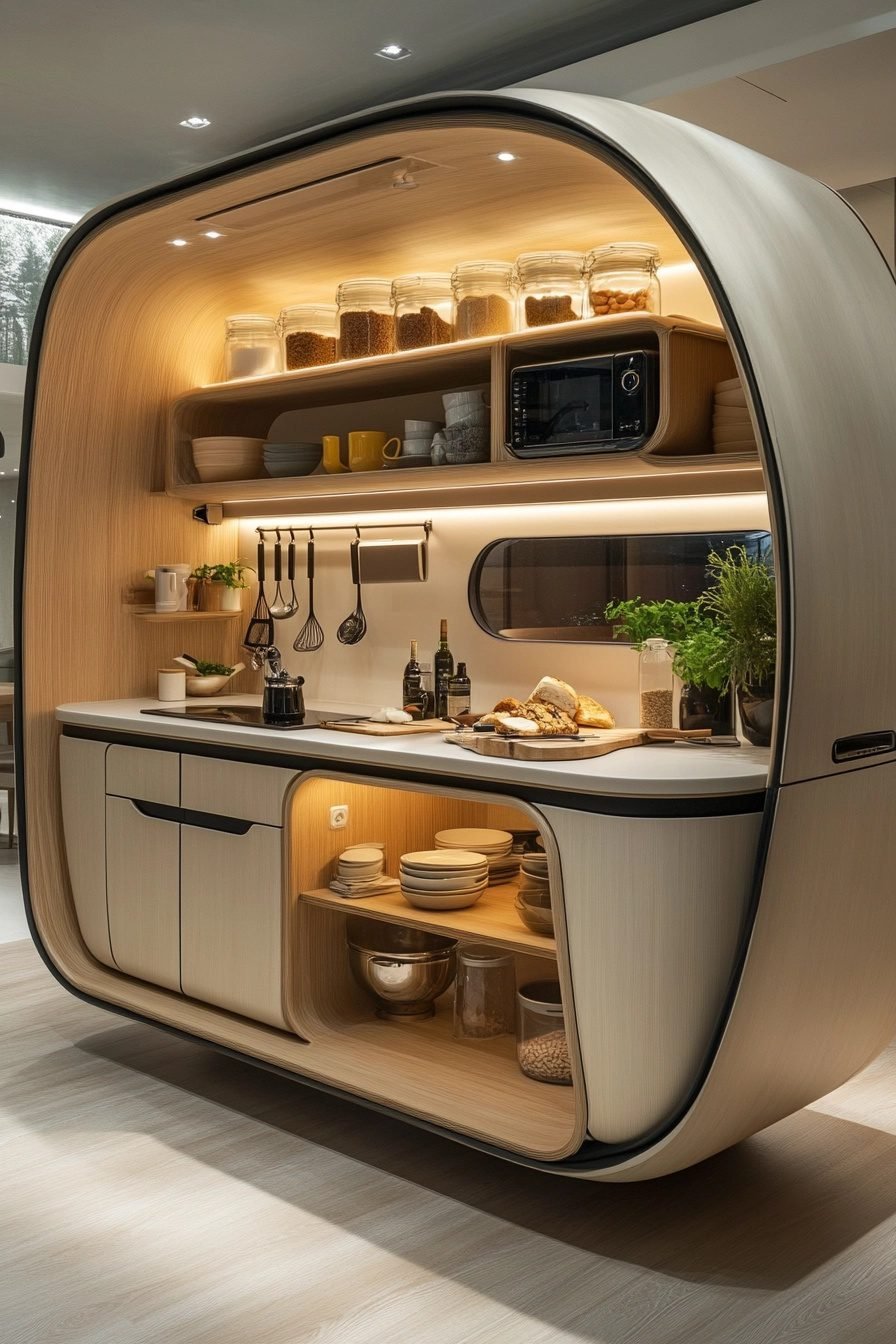 29 Little Cabin Kitchen Ideas For A Warm And Inviting Cooking Area ...