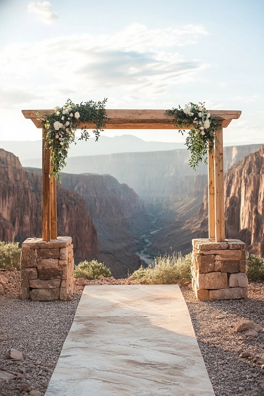 29 Boho Wedding Arch Ideas To Create A Dreamy Backdrop - Courtneys World