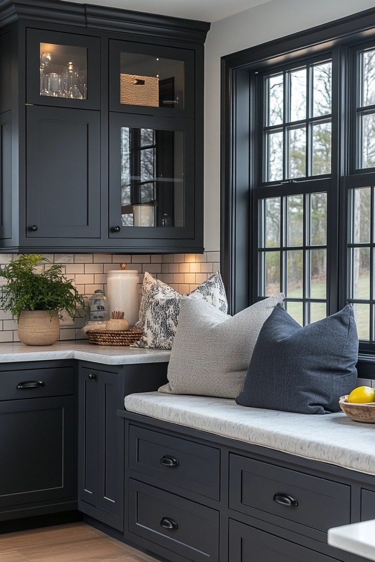19 Dark Kitchen Cabinets That Add Depth And Elegance To Your Space ...