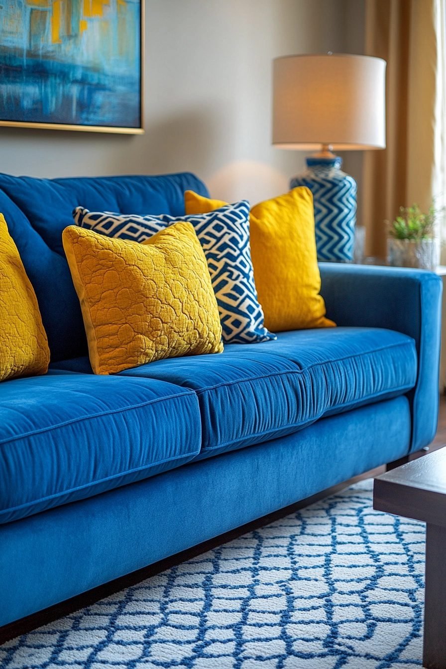 29 Blue Couch Living Room Ideas For A Calm And Sophisticated Vibe ...