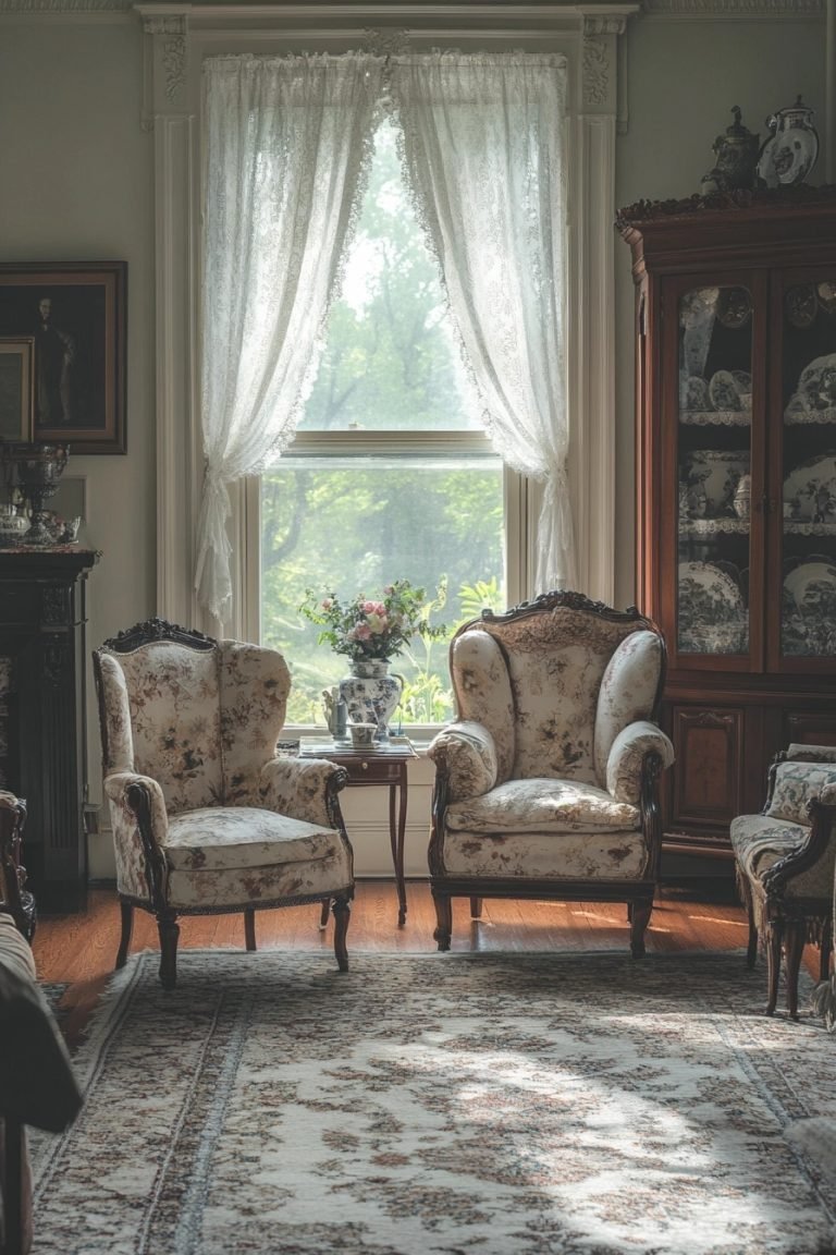 29 Antique Living Room Ideas To Add A Touch Of History To Your Space ...