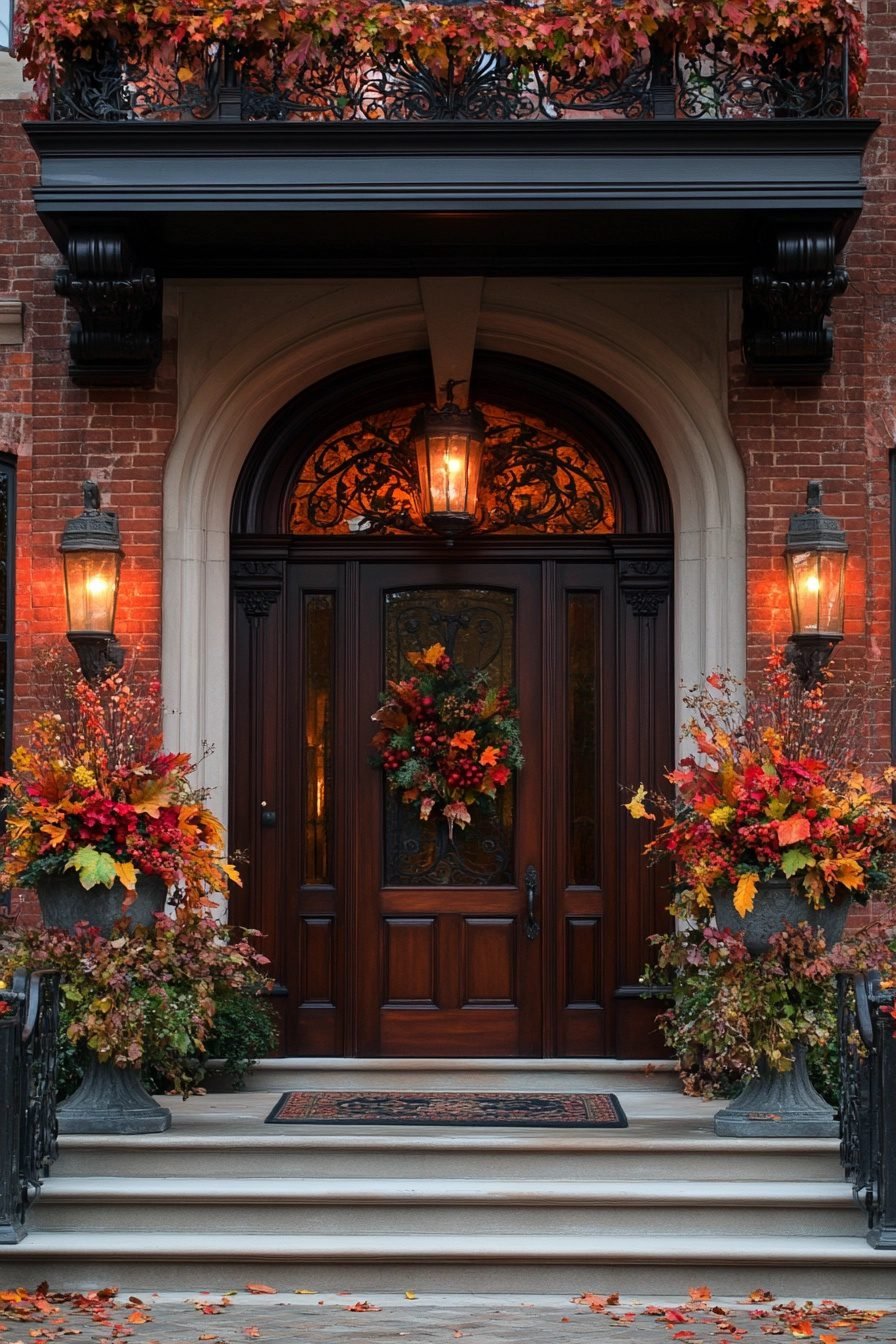 29 Front Porch Fall Decor Ideas To Create A Stunning Autumn Welcome ...