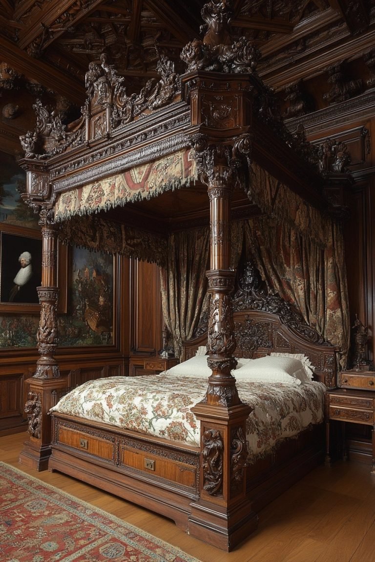 29 Antique Bedroom Ideas To Create A Classic And Sophisticated Retreat ...