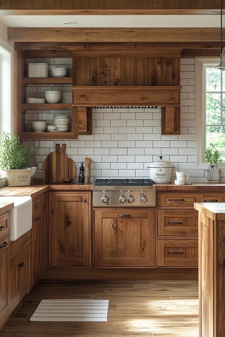 19 Oak Kitchen Cabinets That Showcase The Beauty Of Natural Wood ...