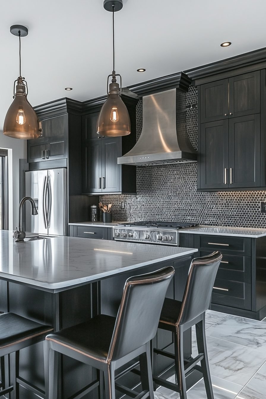 19 Dark Kitchen Cabinets That Add Depth And Elegance To Your Space ...