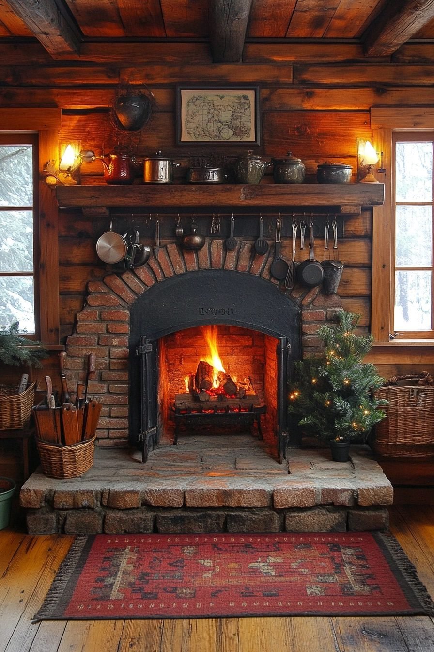 29 Little Cabin Kitchen Ideas For A Warm And Inviting Cooking Area ...