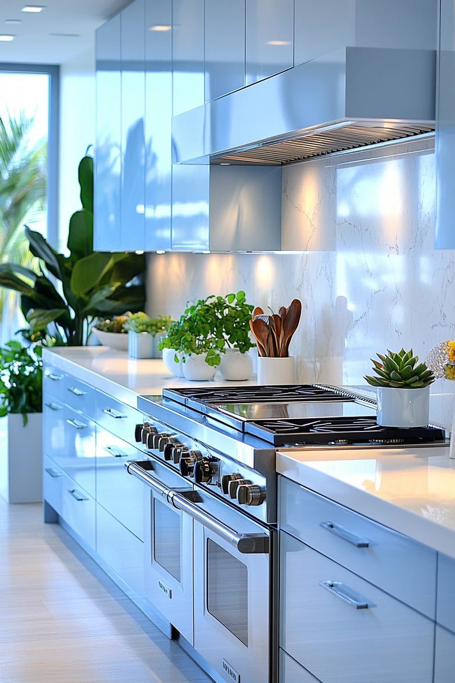 19 Blue Kitchen Cabinets That Bring Color And Personality To Your Space ...