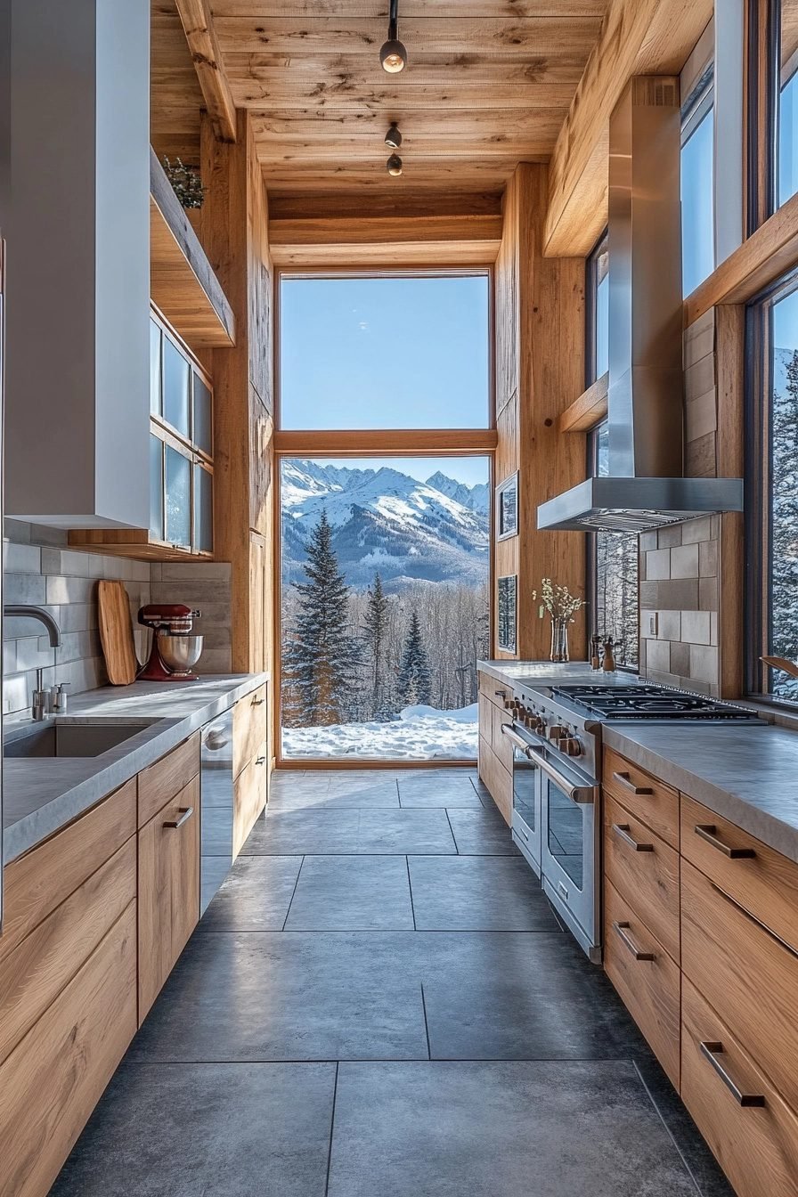 29 Little Cabin Kitchen Ideas For A Warm And Inviting Cooking Area ...