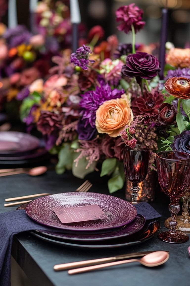 29 Fall Tablescape Ideas For A Warm And Inviting Table Setting ...