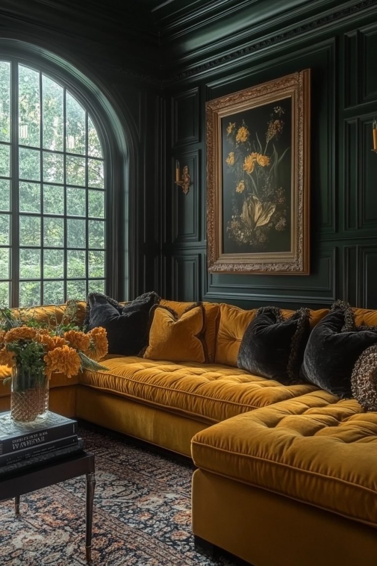29 Green Living Room Ideas To Refresh Your Home's Style - Courtneys World