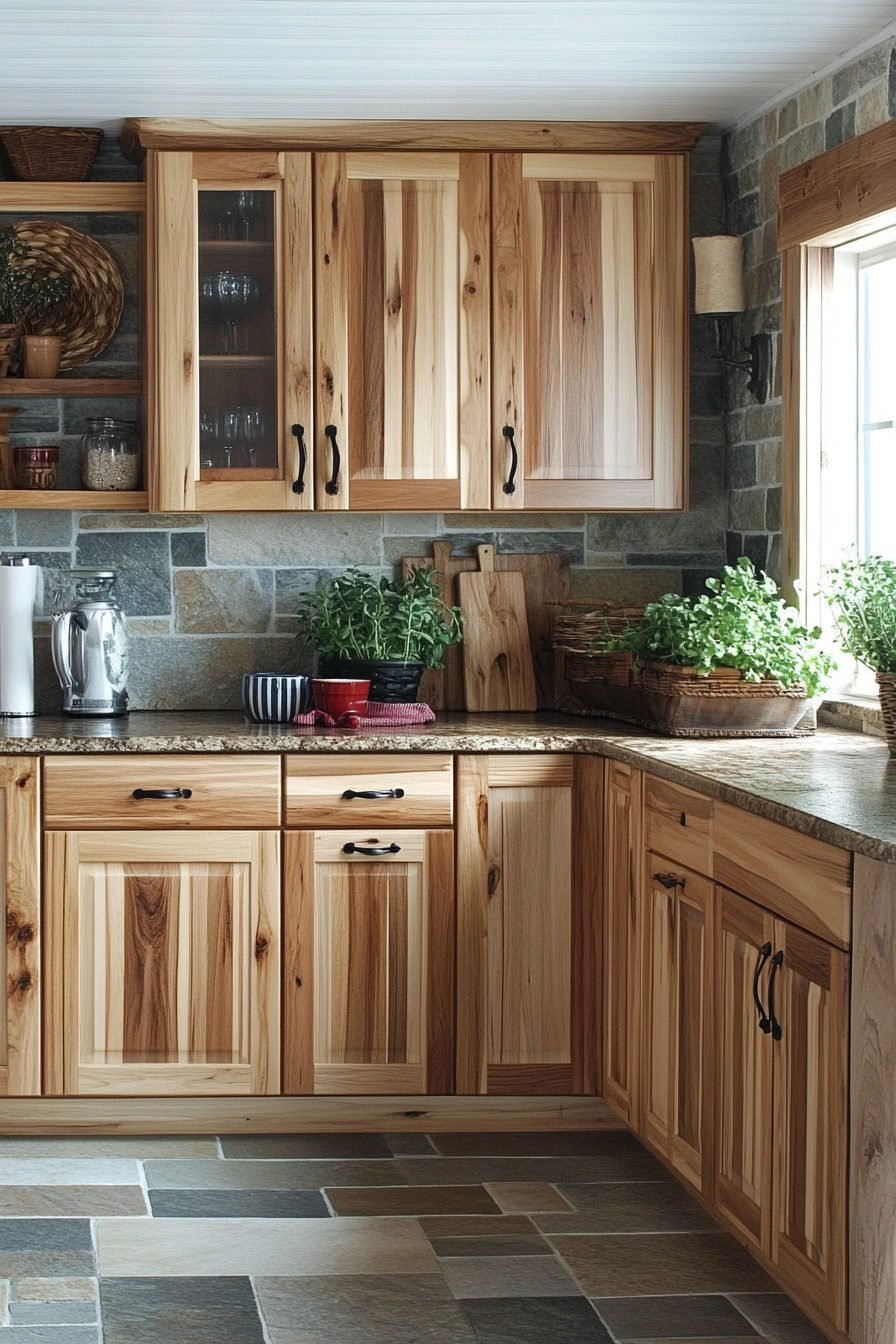 19 Hickory Kitchen Cabinets For A Timeless And Durable Design ...