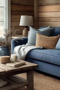 29 Blue Couch Living Room Ideas For A Calm And Sophisticated Vibe ...