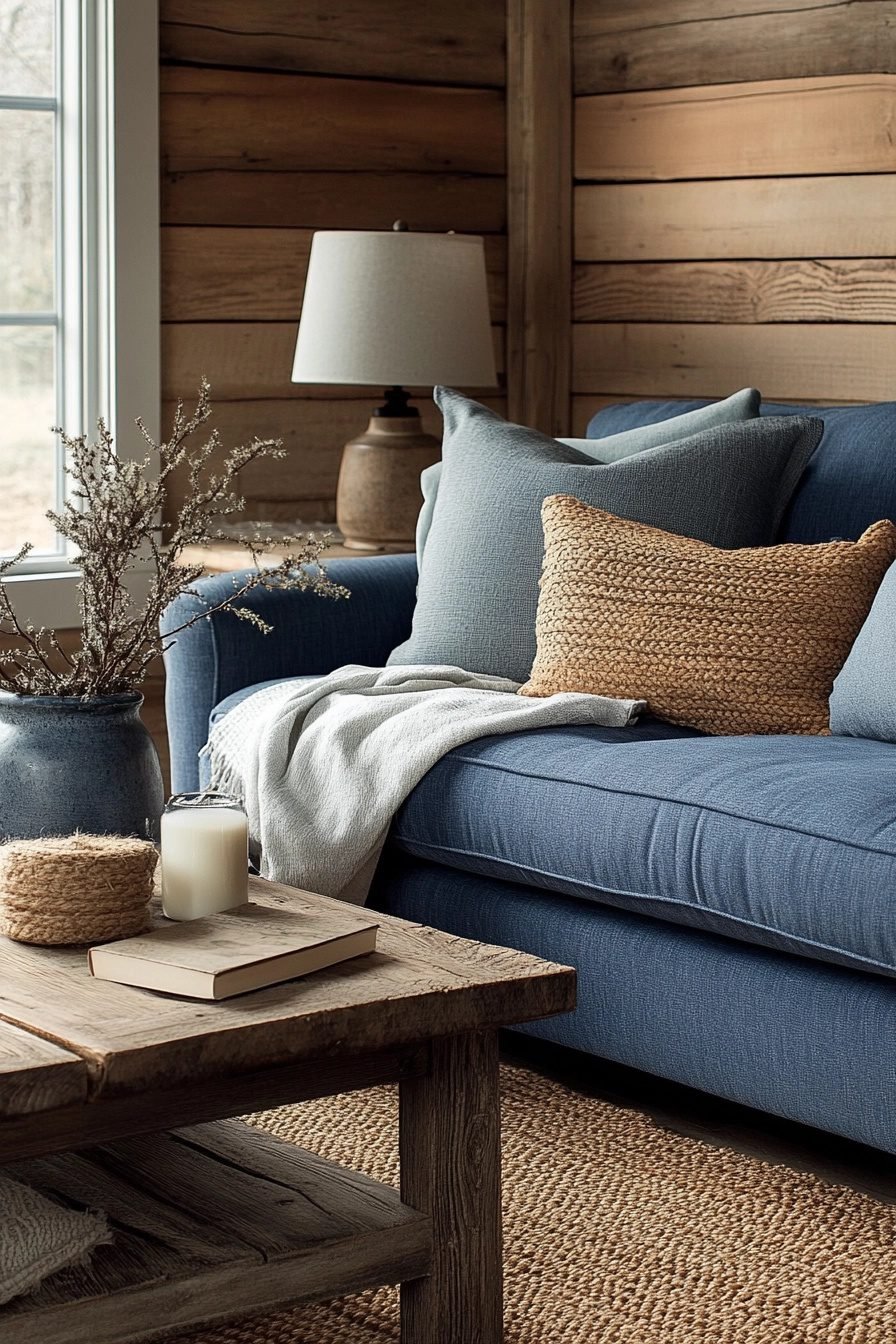 29 Blue Couch Living Room Ideas For A Calm And Sophisticated Vibe ...