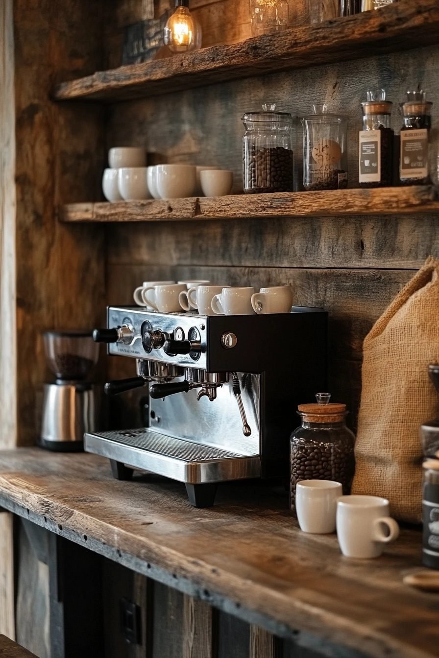 29 Coffee Bar Ideas To Create The Perfect At-Home Café - Courtneys World
