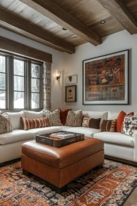 29 Rustic Modern Living Room Ideas To Bring A Fresh Twist To Country ...