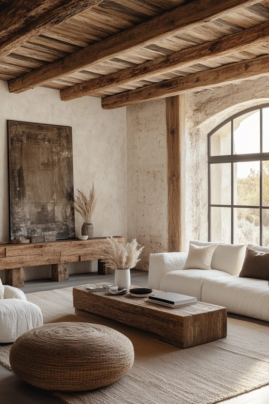 29 Rustic Modern Living Room Ideas To Bring A Fresh Twist To Country ...
