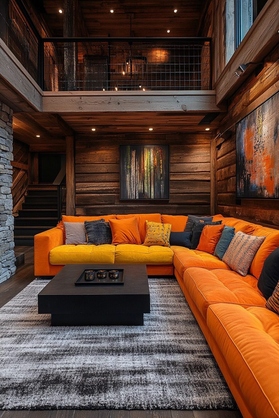 29 Rustic Modern Living Room Ideas To Bring A Fresh Twist To Country ...