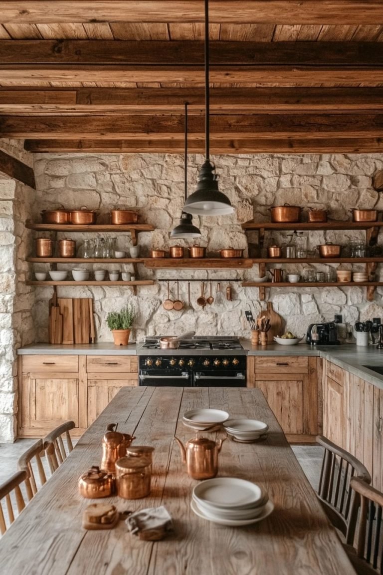 29 Little Cabin Kitchen Ideas For A Warm And Inviting Cooking Area ...