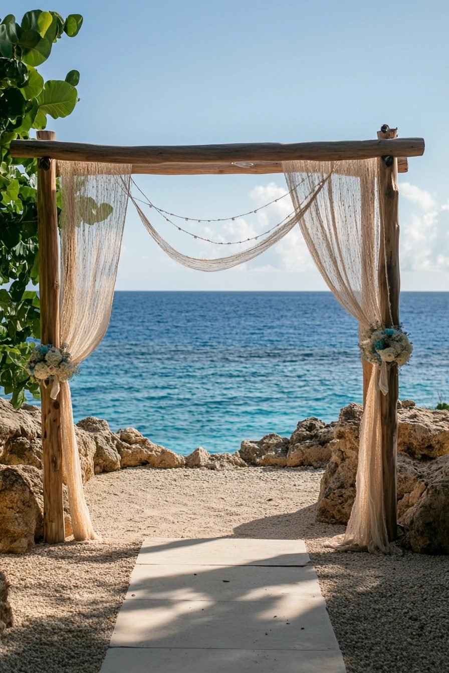 29 Boho Wedding Arch Ideas To Create A Dreamy Backdrop - Courtneys World