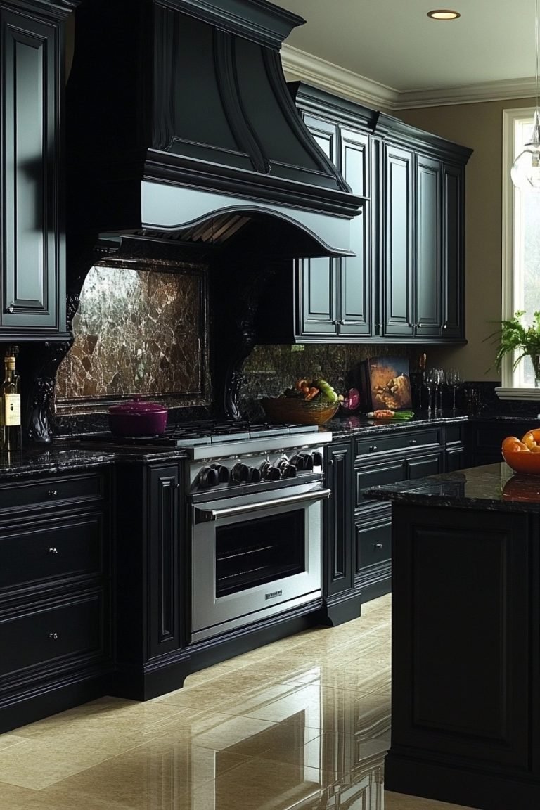 19 Dark Kitchen Cabinets That Add Depth And Elegance To Your Space ...