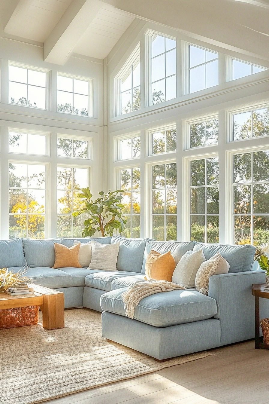 29 Blue Couch Living Room Ideas For A Calm And Sophisticated Vibe ...
