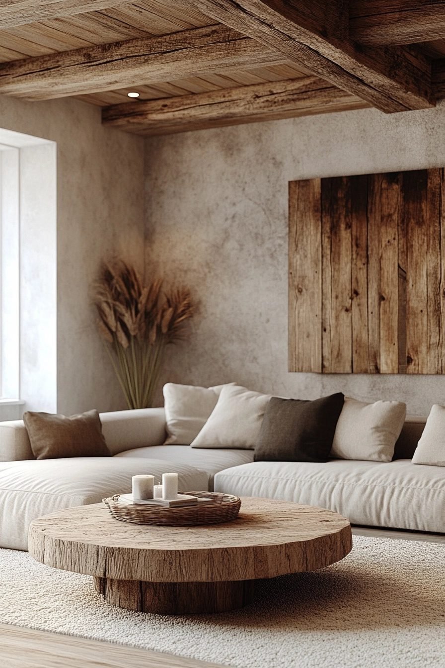 29 Rustic Modern Living Room Ideas To Bring A Fresh Twist To Country ...