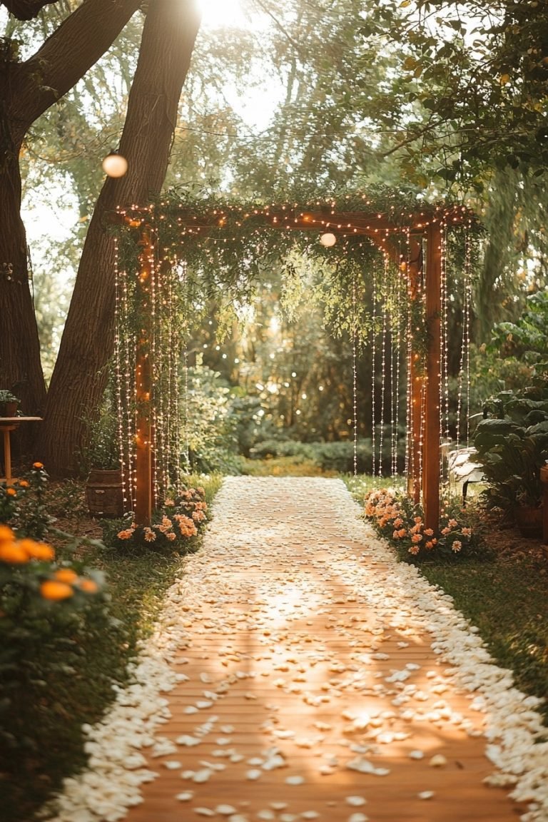 29 Boho Wedding Arch Ideas To Create A Dreamy Backdrop - Courtneys World