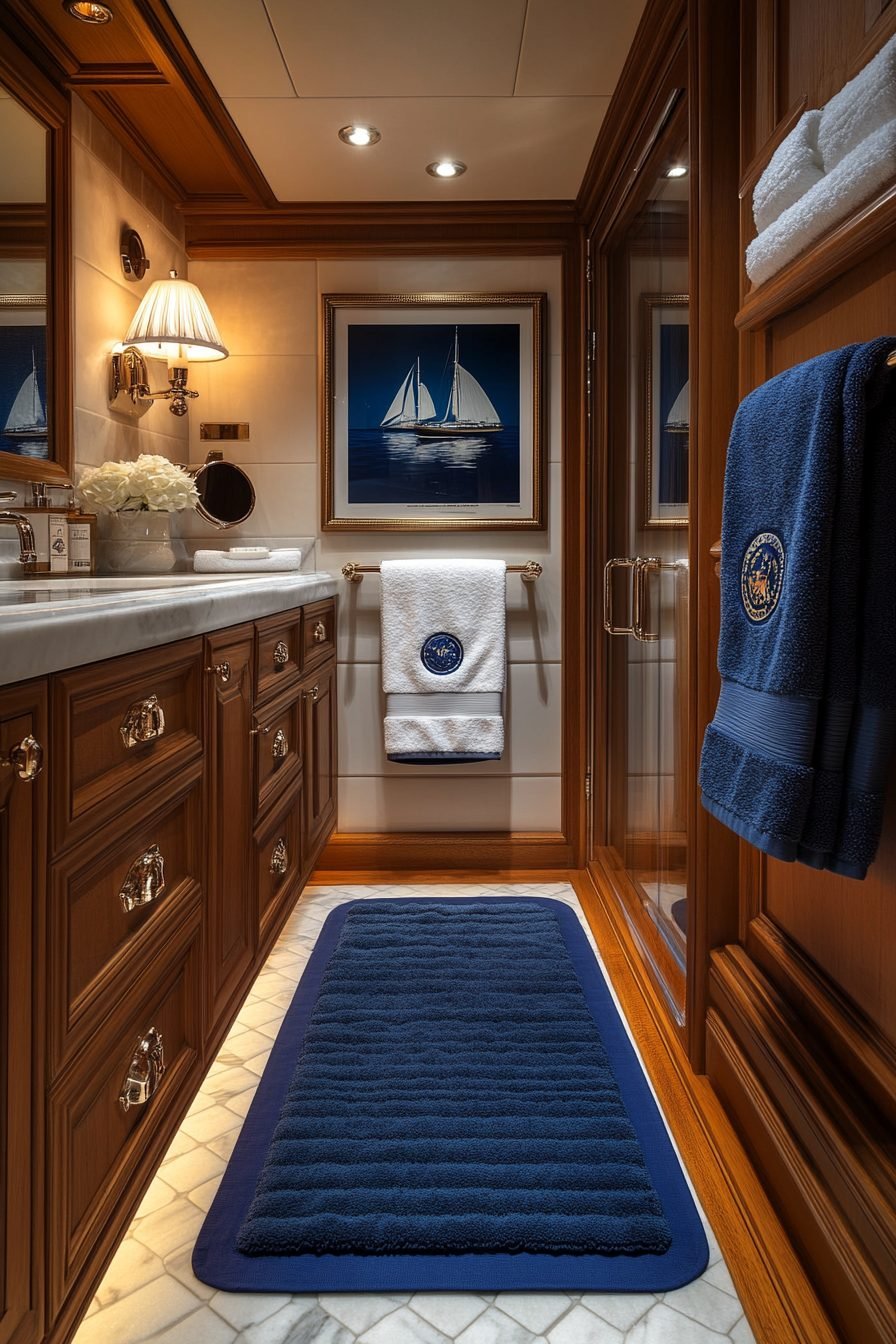 29 Chic Nautical Bathroom Ideas For A Sleek And Elegant Coastal Design ...