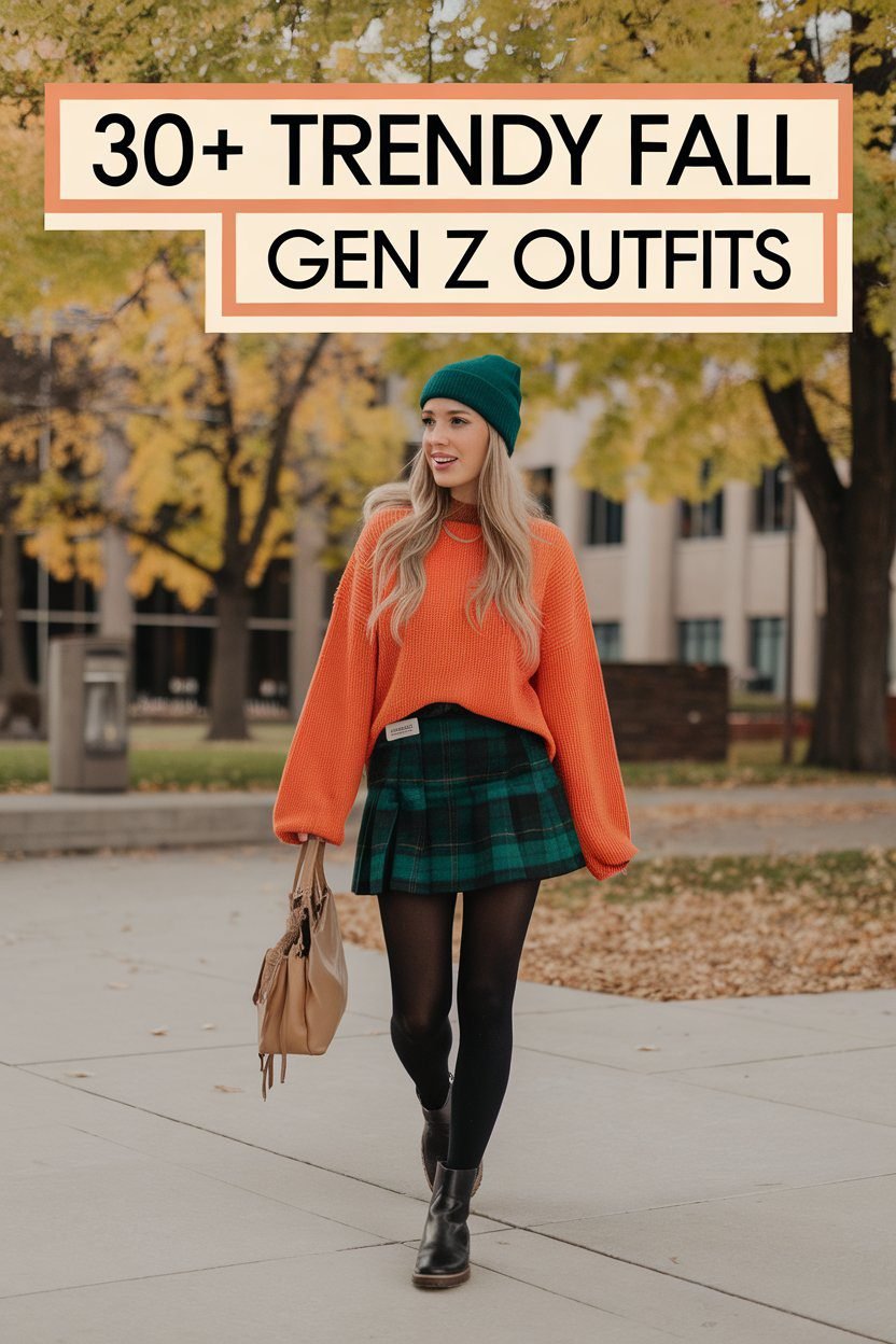 Trendy Fall Gen Z Outfits: Cozy And Stylish Looks