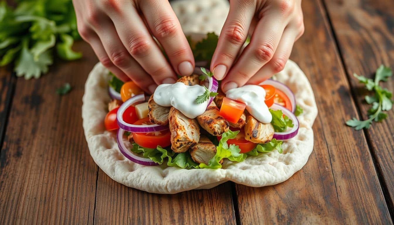 Savor Authentic Greek Chicken Gyros At Home