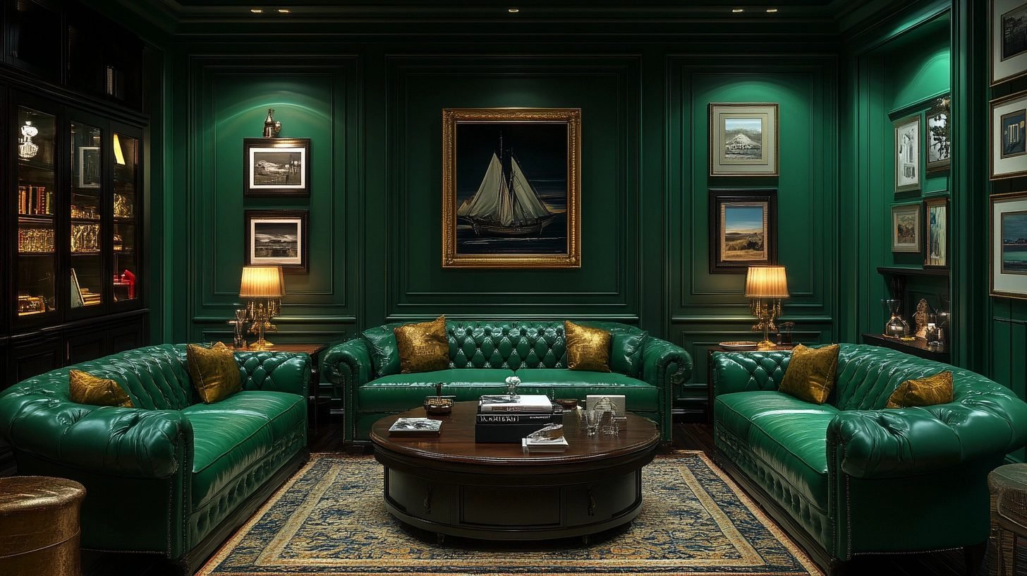 29 Green Living Room Ideas To Refresh Your Home's Style - Courtneys World